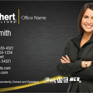 Weichert Business Card - Real Estate Business Card - Professional ...