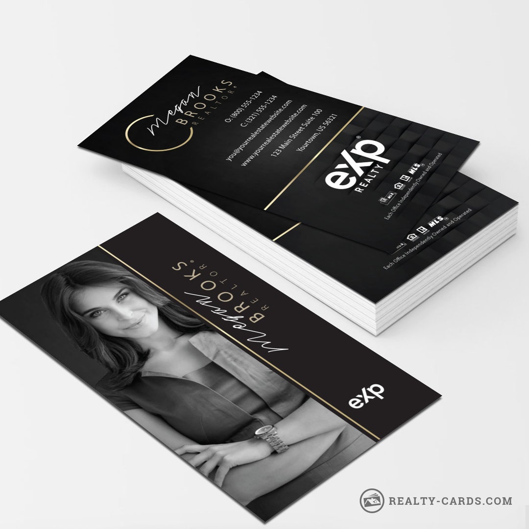 Exp Realty Business Card - Realty Business Card - Custom Realtor ...