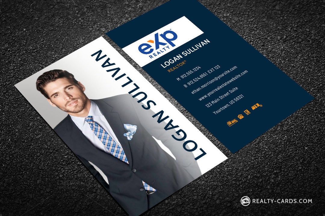 Exp Realty Business Card - Real Estate Business Card - Clean Modern ...