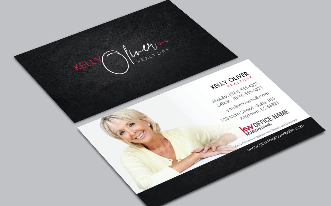 Keller Williams Business Card - Custom Real Estate Cards - Signature ...