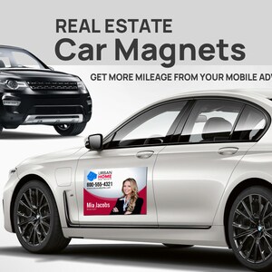 Exp Realty House Car Magnets - Custom Designed - Full Color Printed ...