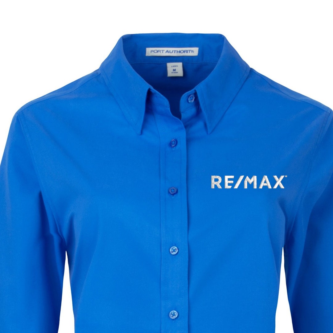 REMAX Luxe Woven Shirt for Women | Embroidered Logo | Premium Button ...