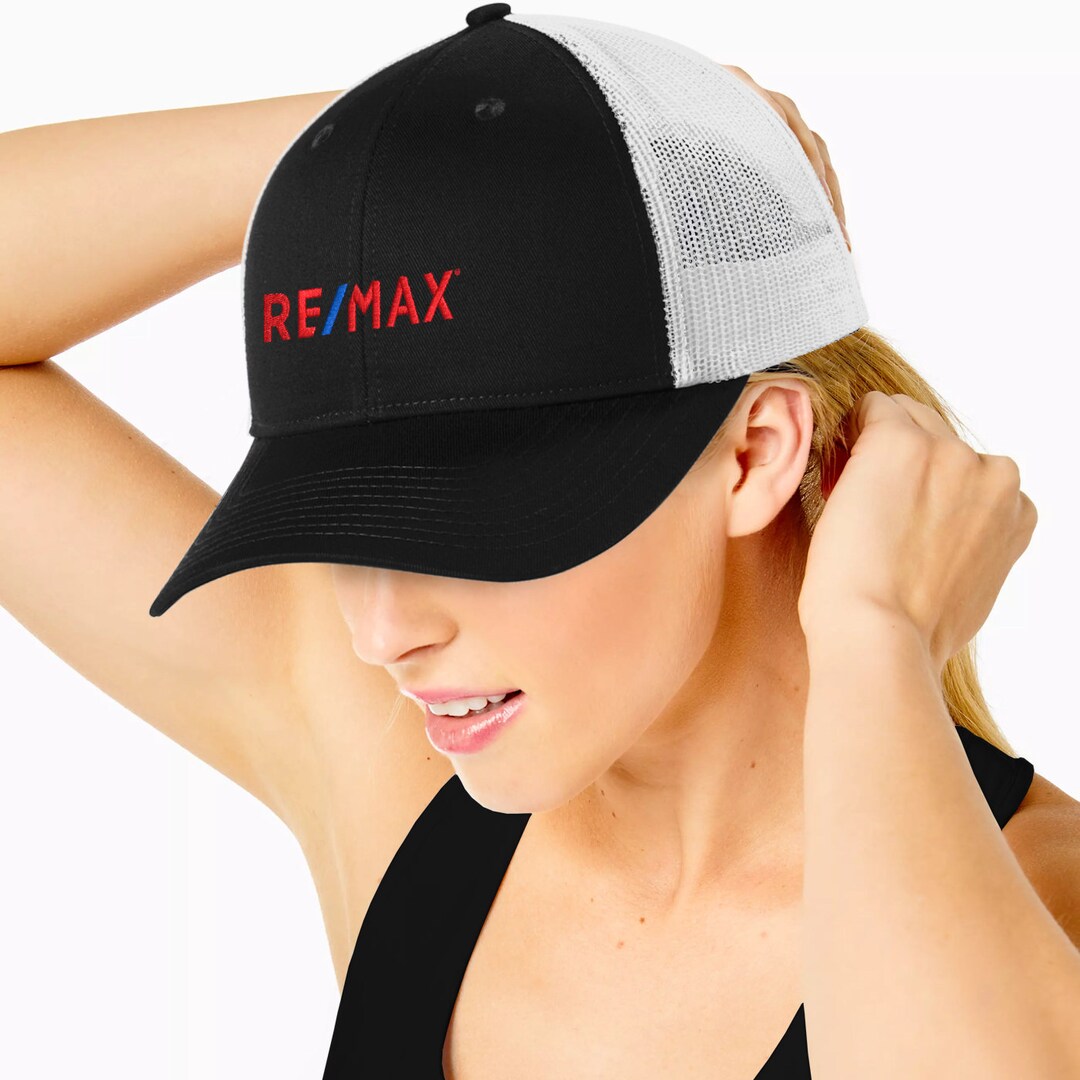 REMAX Trucker Cap | Custom RE/MAX Embroidered Low-profile Snapback ...