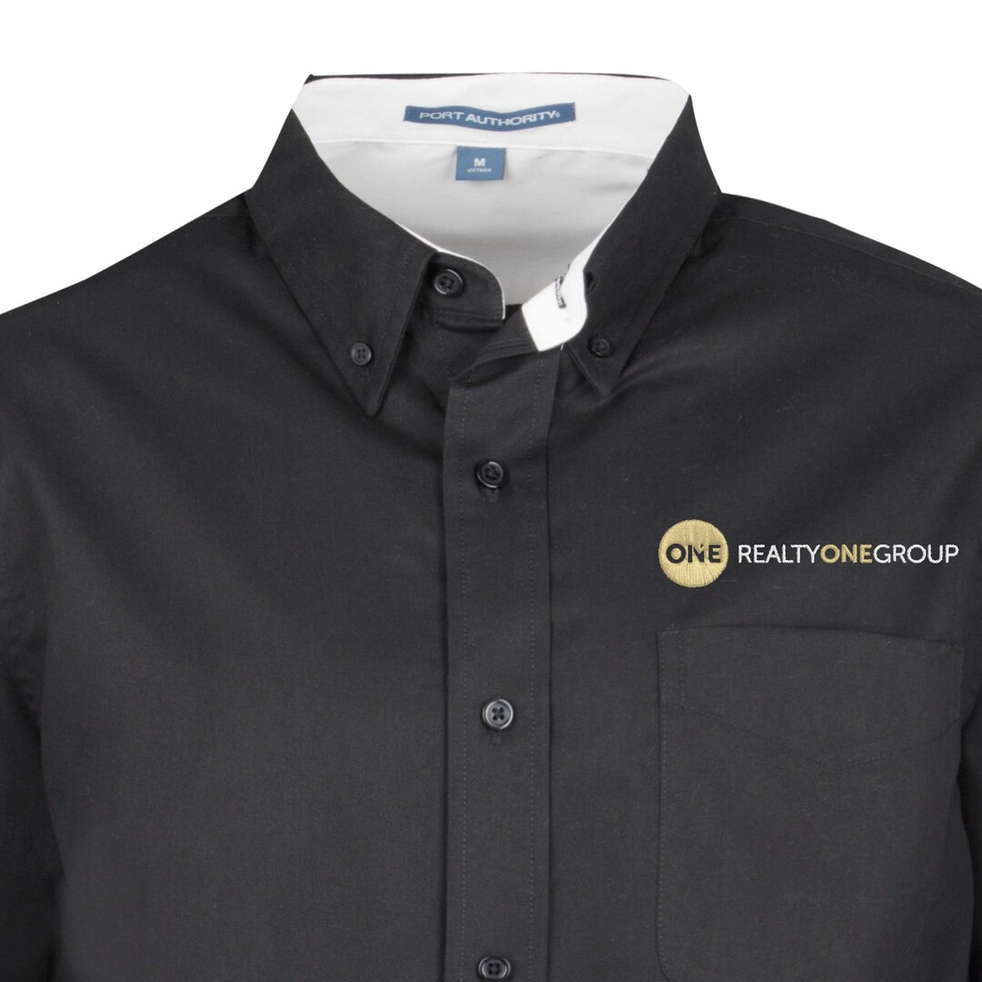Realty One Group Shirt for Men | Embroidered Logo | Premium Button Down ...