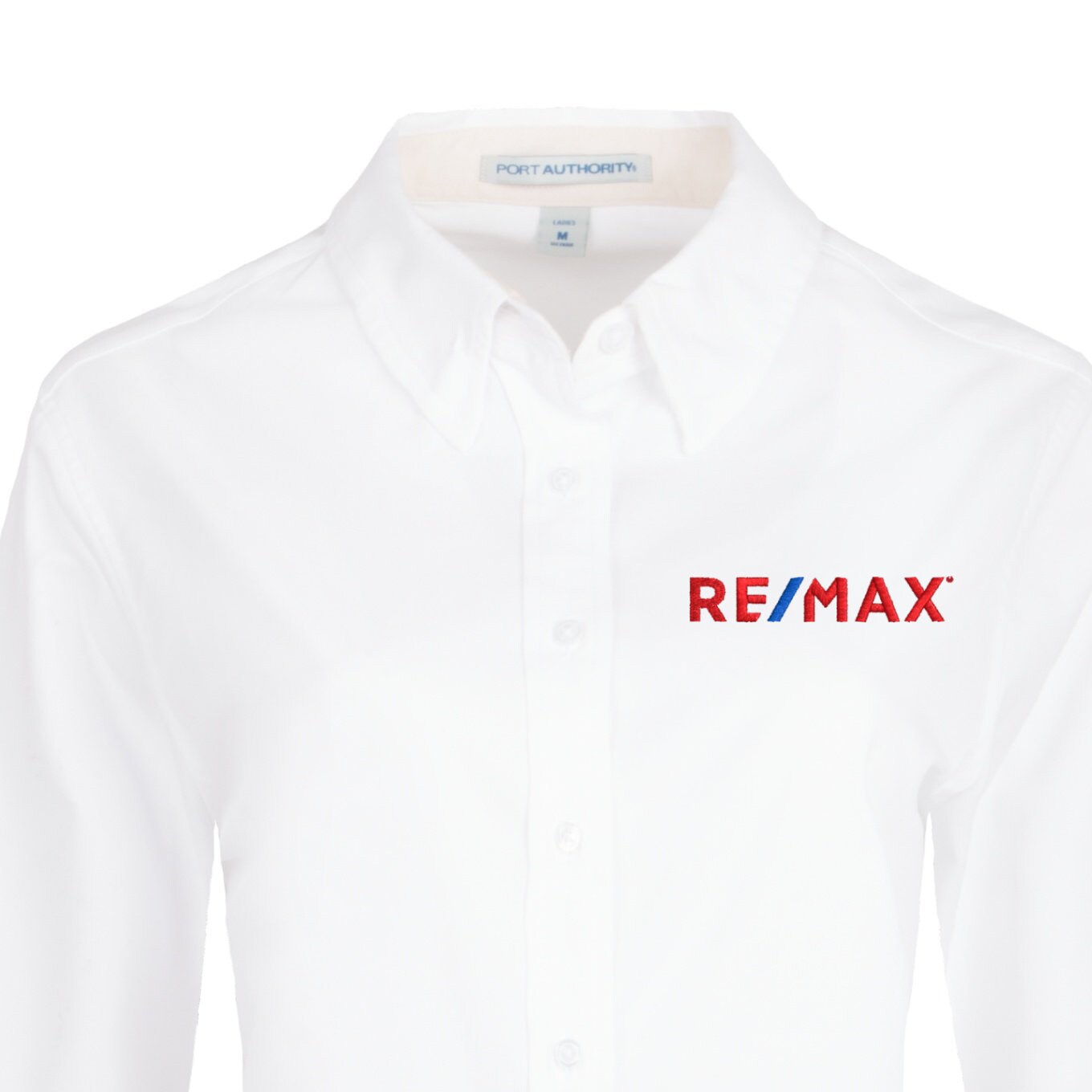 REMAX Luxe Woven Shirt for Women | Embroidered Logo | Premium Button ...