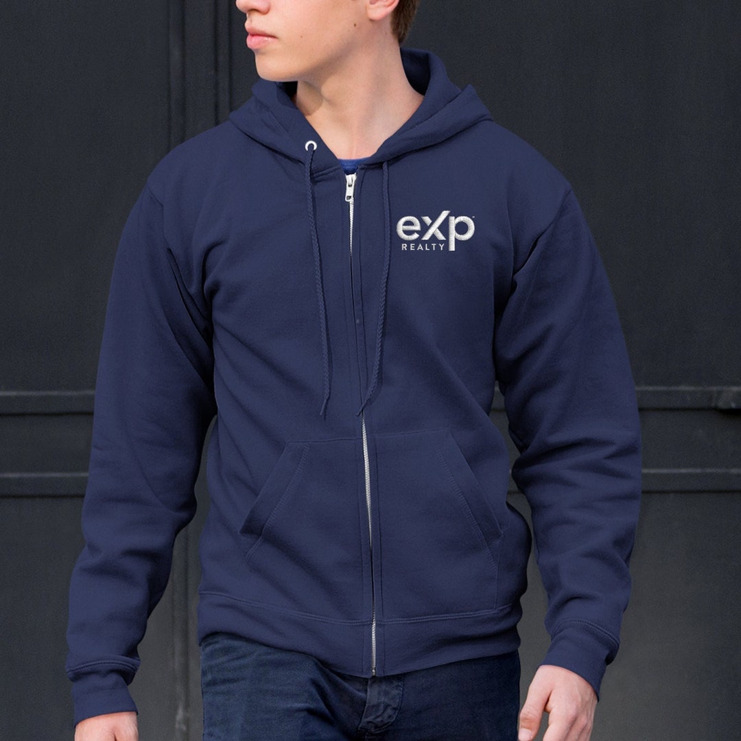 Exp Realty Unisex Zip Hoodie Sweatshirt | Exp Branded Pullover Hoodies ...