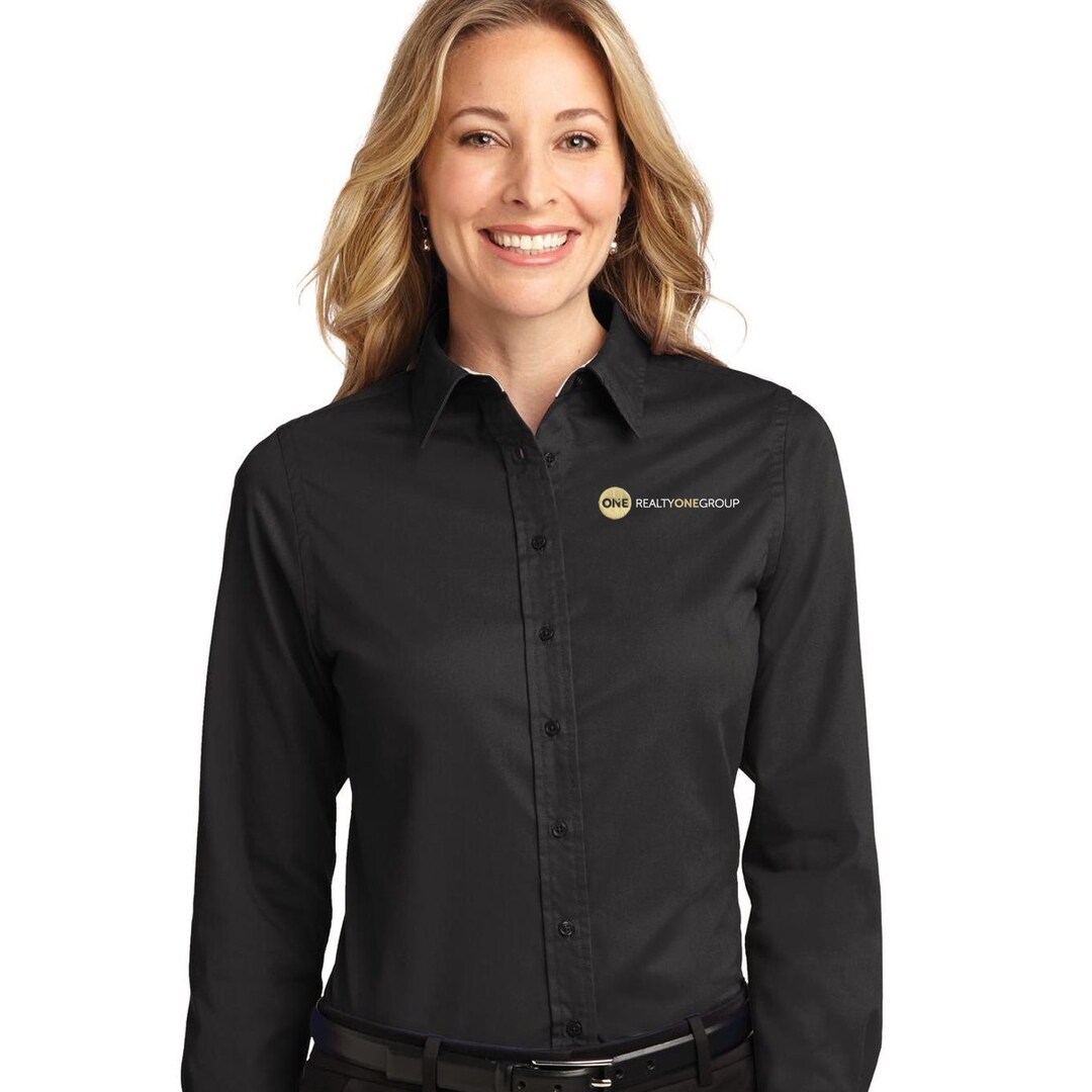 Realty One Group Luxe Shirt for Women | Embroidered Logo | Premium ...