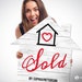 Real Estate Prop - House Shape - "sold By" Sign - 23"x23" - Etsy