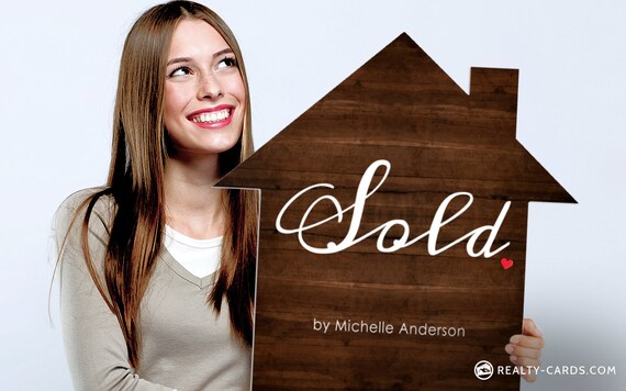 Real Estate Prop Sign Sold By Sign House | Etsy