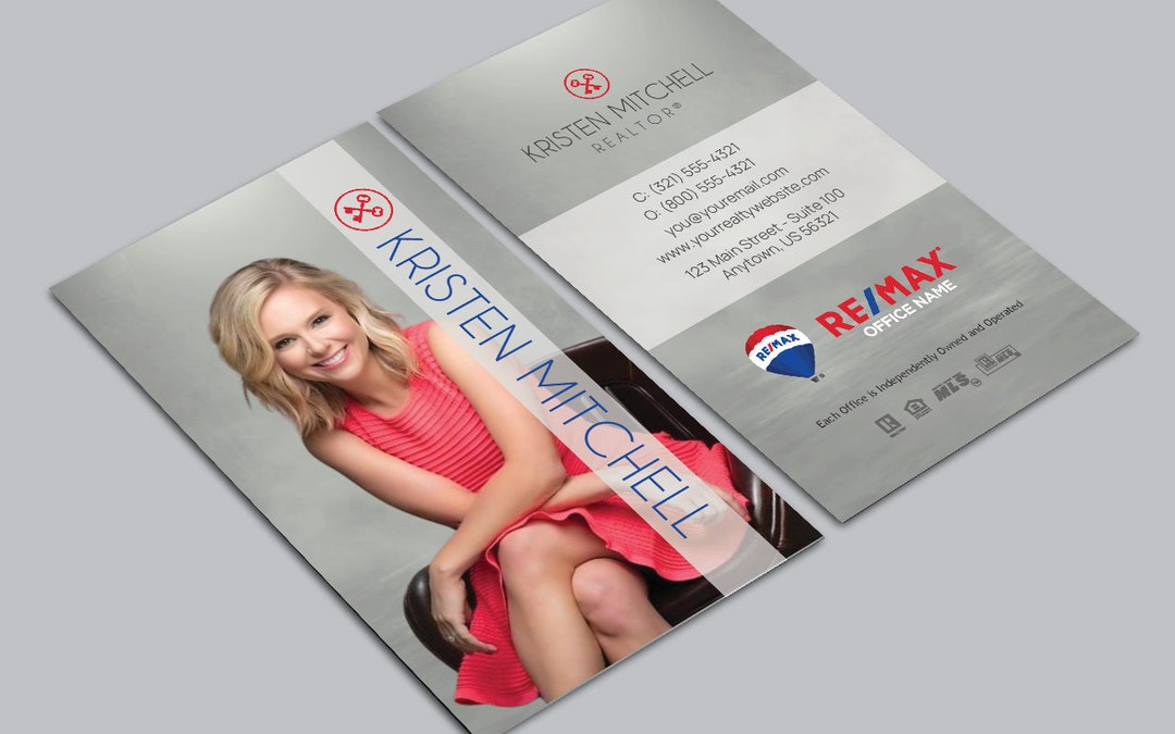 RE/MAX Business Card - Luxury Real Estate Business Card Designs ...