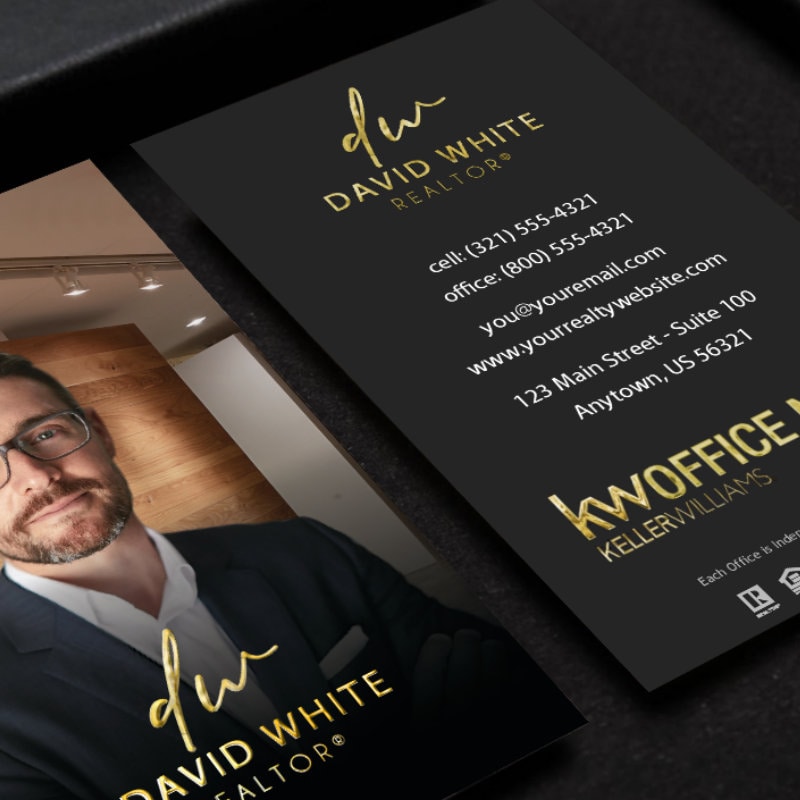 Business Cards Kw Agent - Etsy