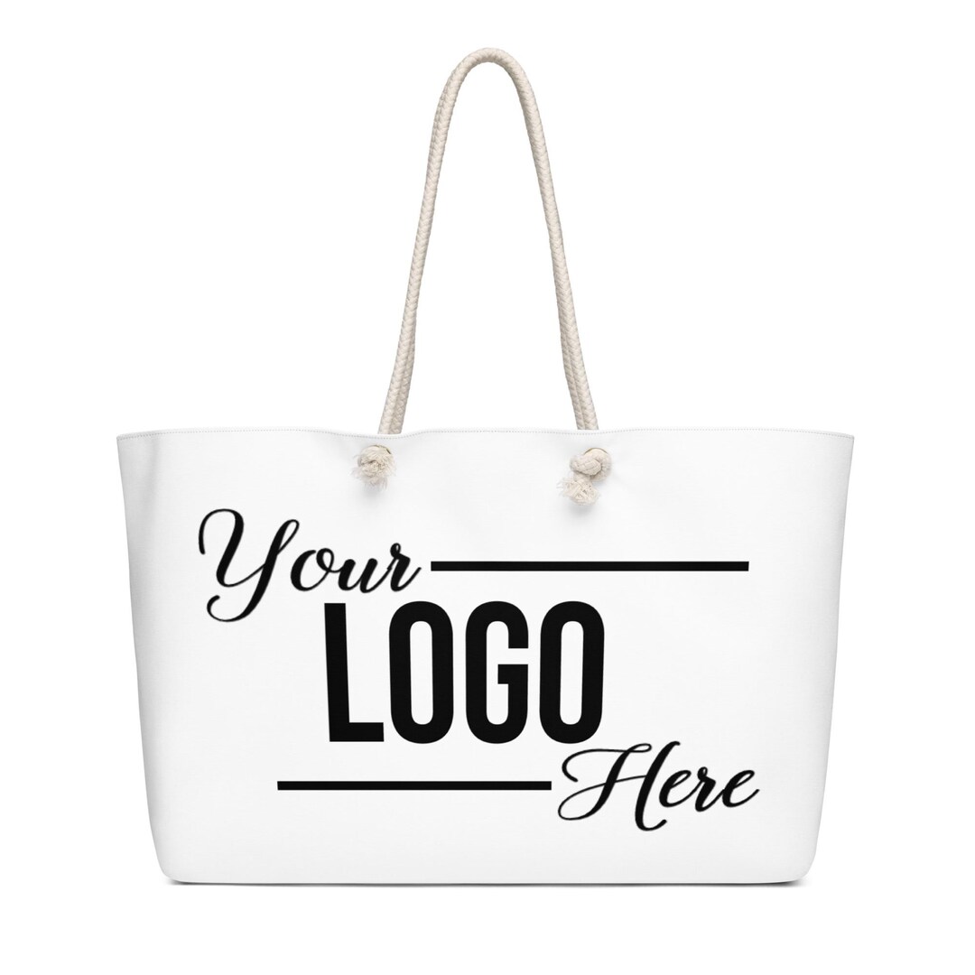 Custom Weekender Bag 24″×13″ | Personalized Logo Tote | Corporate ...