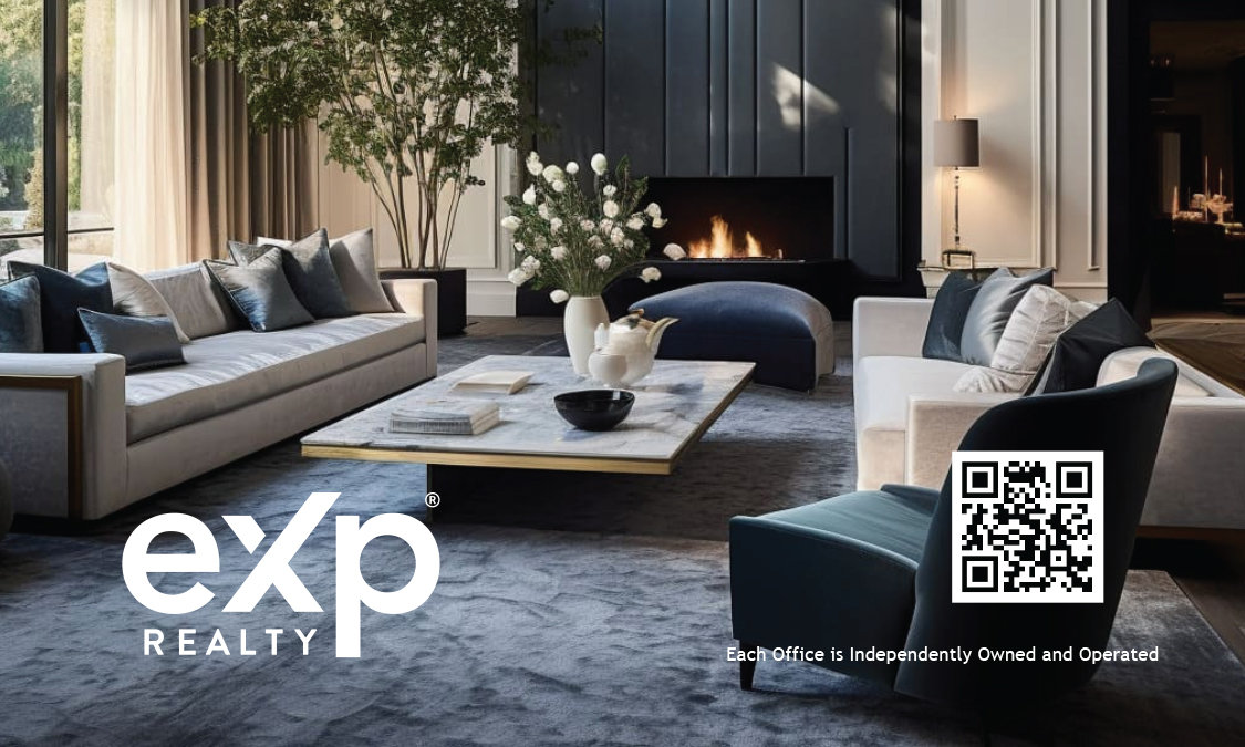 Exp Realty Business Card - Real Estate Broker Business Card - Featured ...