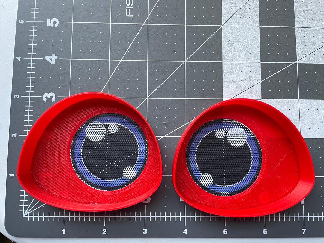 RED Fursuit 3D Follow Me Eyes Pair - Etsy
