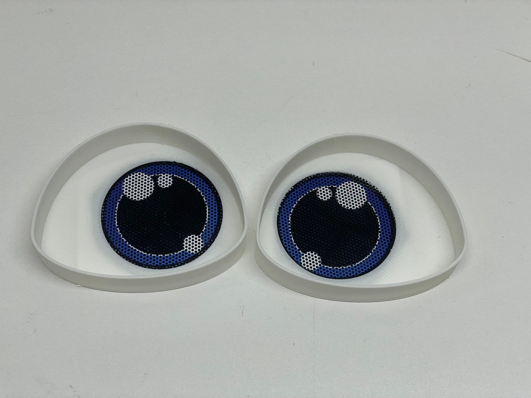 White Fursuit 3D Follow Me Eyes Pair - Etsy
