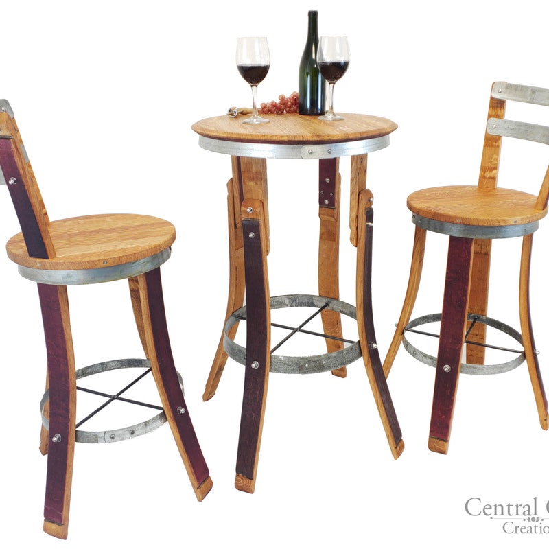 Rustic Bistro Table - Etsy