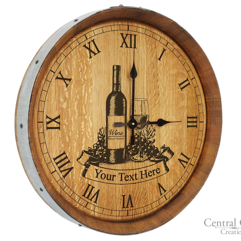 Wine Bottle Clock - Etsy