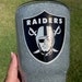Silver Glitter Raiders Tumbler - Etsy