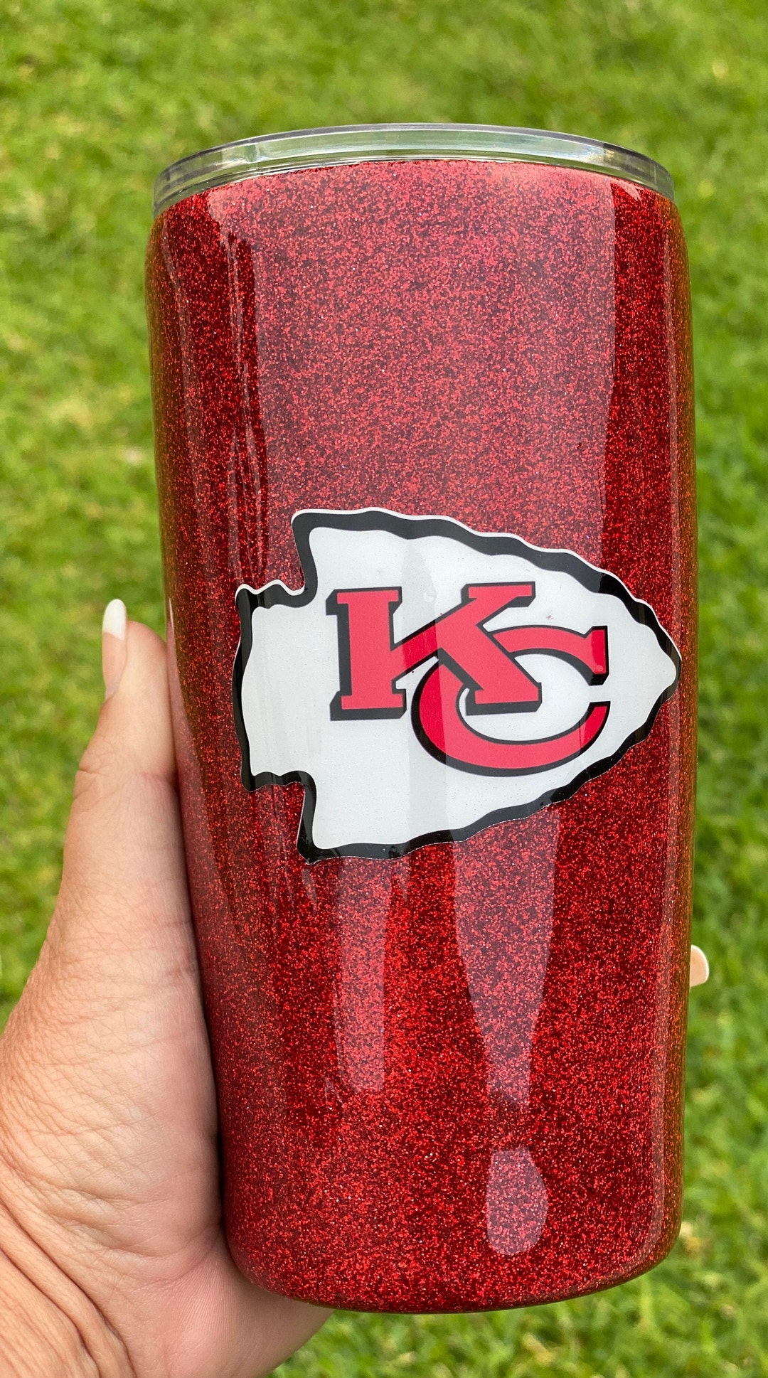 Kansas City Chiefs GLITTER (CUSTOMIZABLE) - Etsy