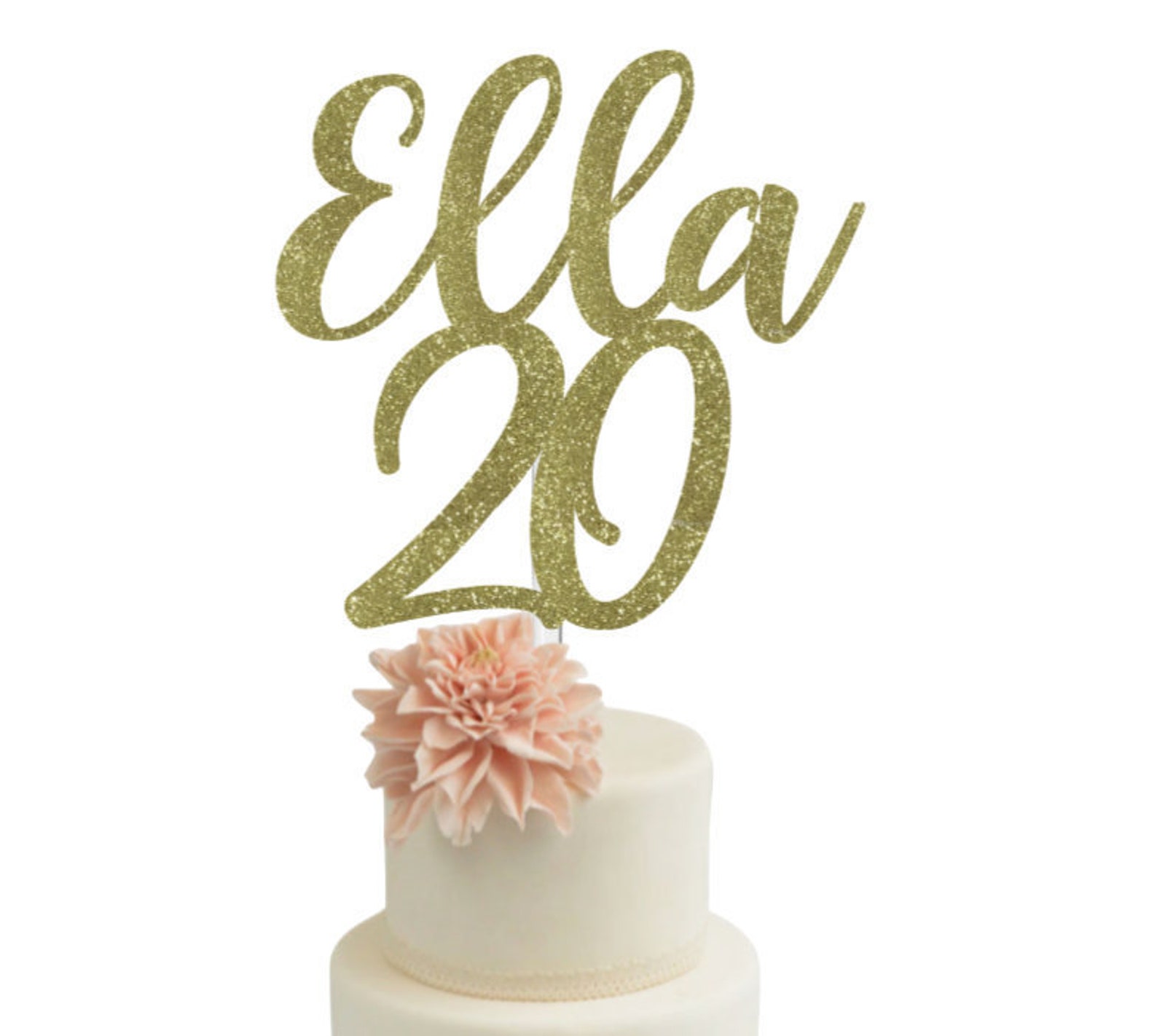 20th Birthday Cake Topper. Birthday Cake Topper. Personalized - Etsy