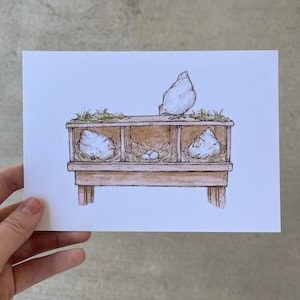 Nesting Chickens - Etsy