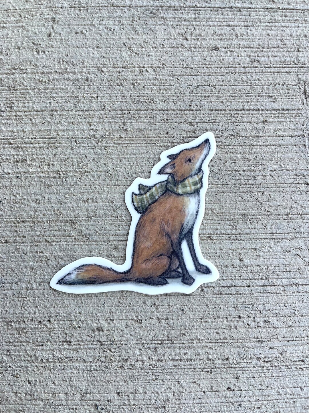 Fox Sticker - Etsy