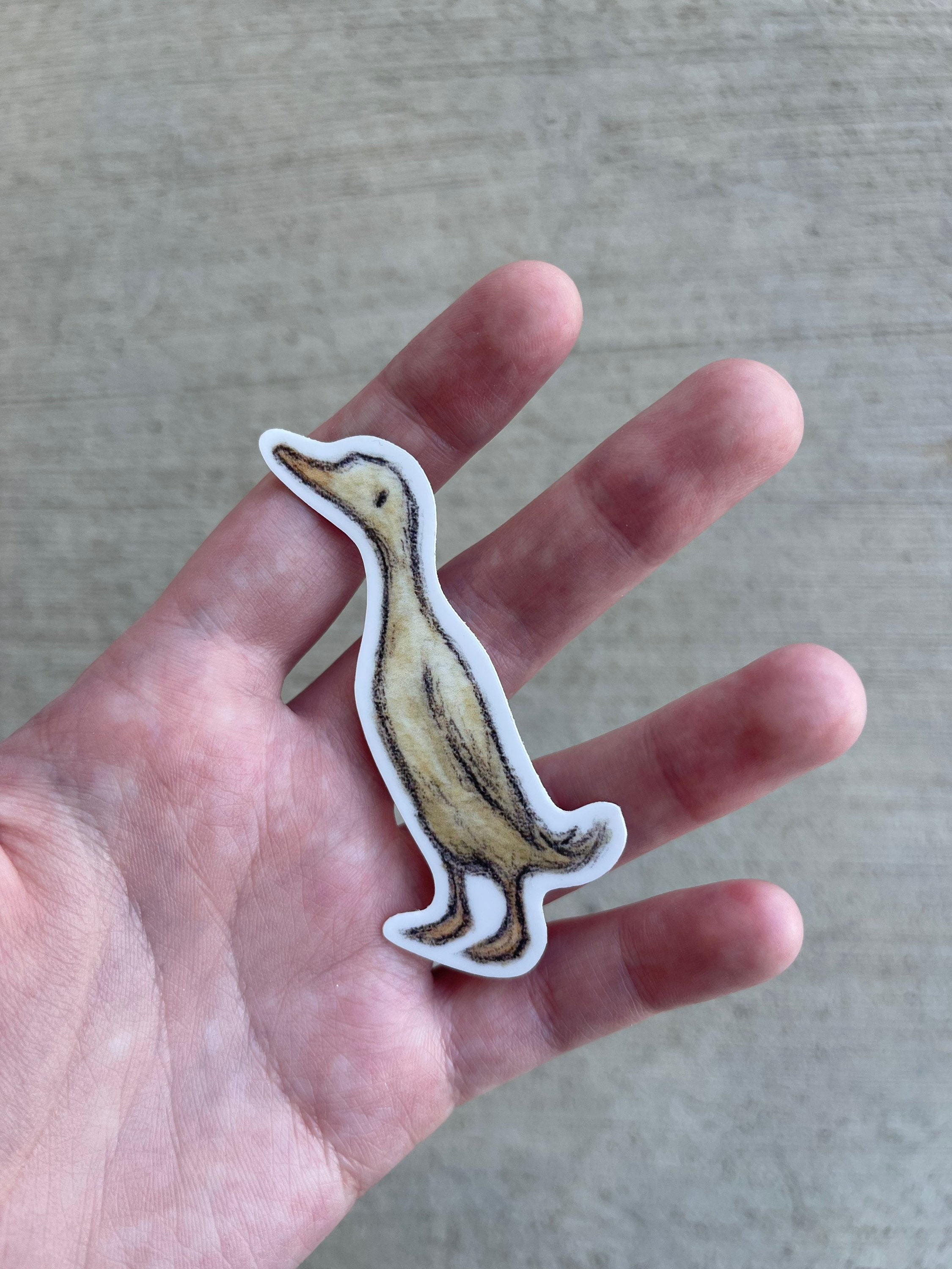 Duck Sticker - Etsy