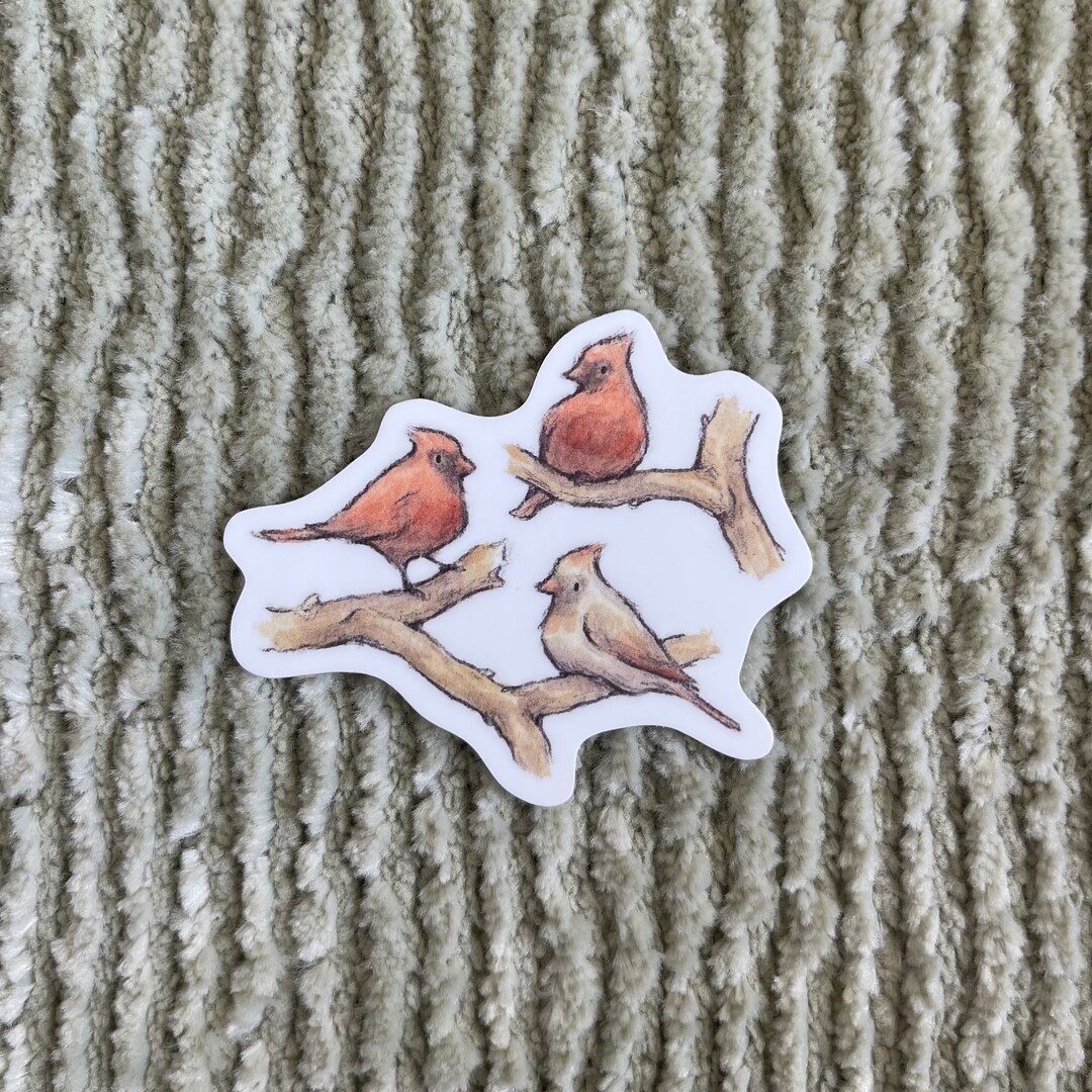 Cardinals Sticker - Etsy