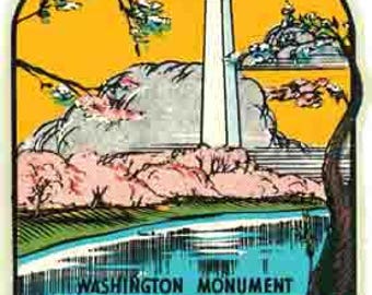 Washington monument | Etsy