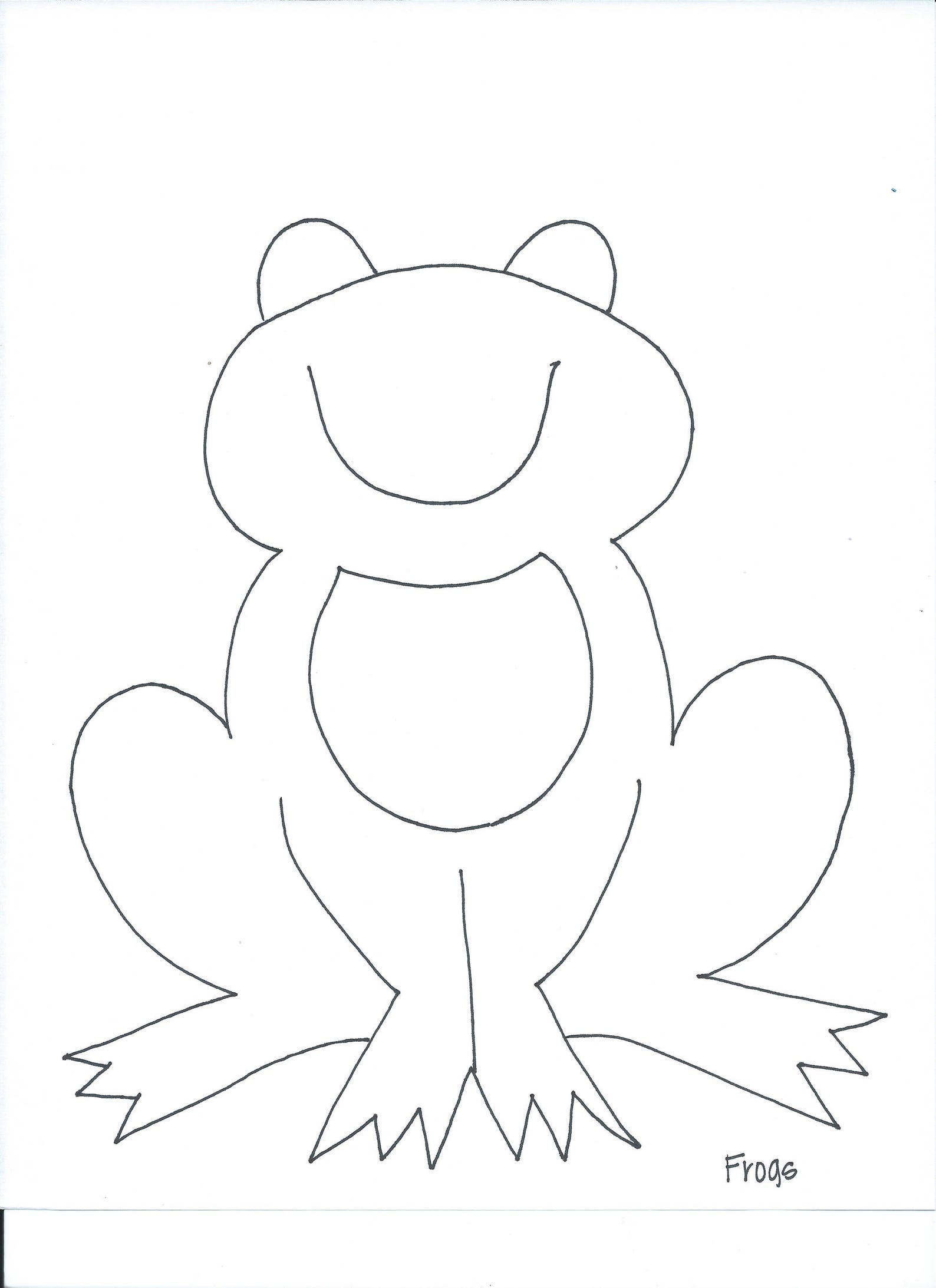 Five Green and Speckled Frogs Felt Story Pattern & Script - Etsy