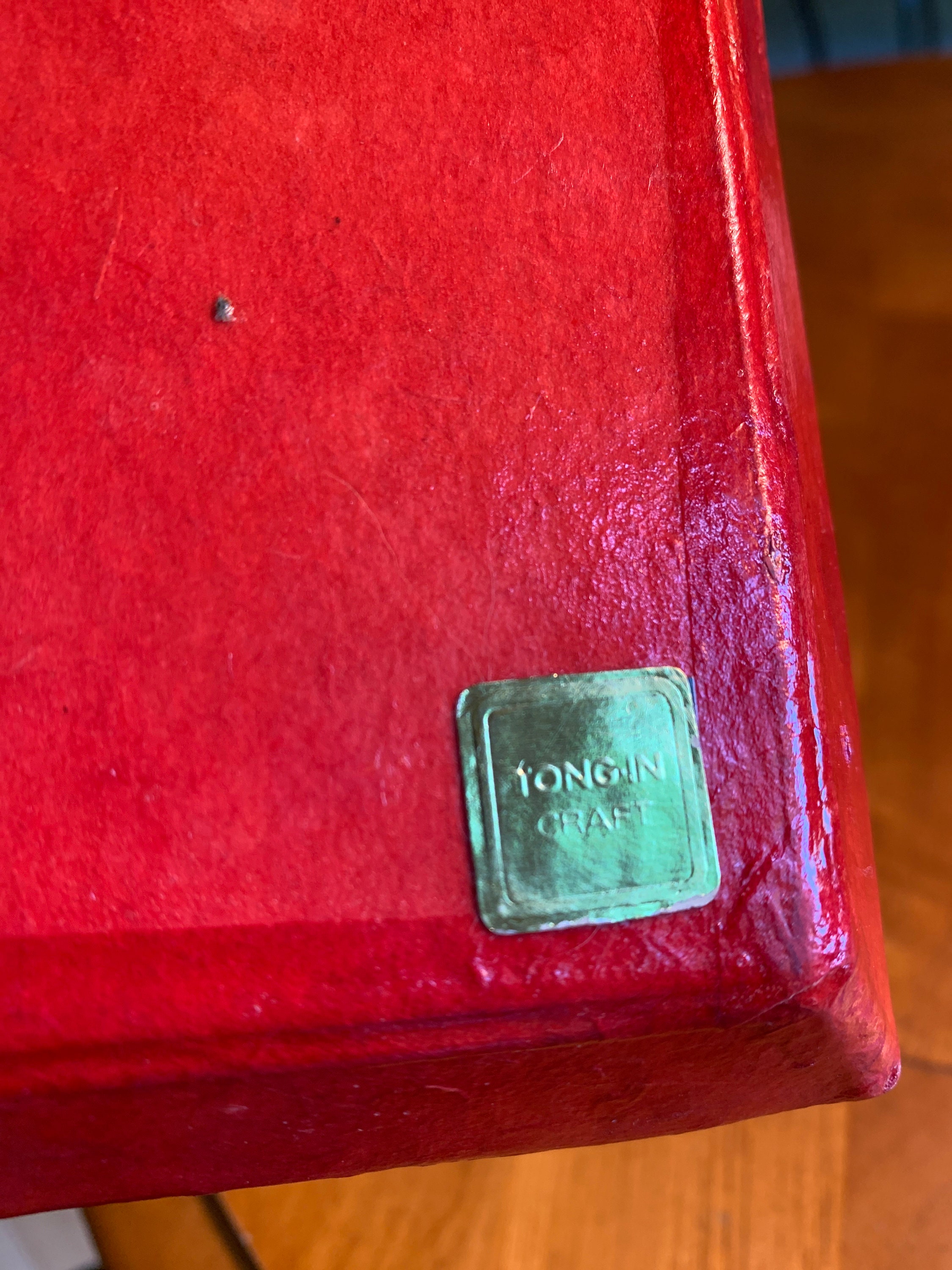 Colorful Vintage Korean Tong-in Craft Trinket Dish Triple Yin Yang - Etsy