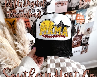 Killin Me Smalls Baseball Mama Hat Patch PNG, Baseball Hat Patch, Mama Hat Patch PNG, Faux ...