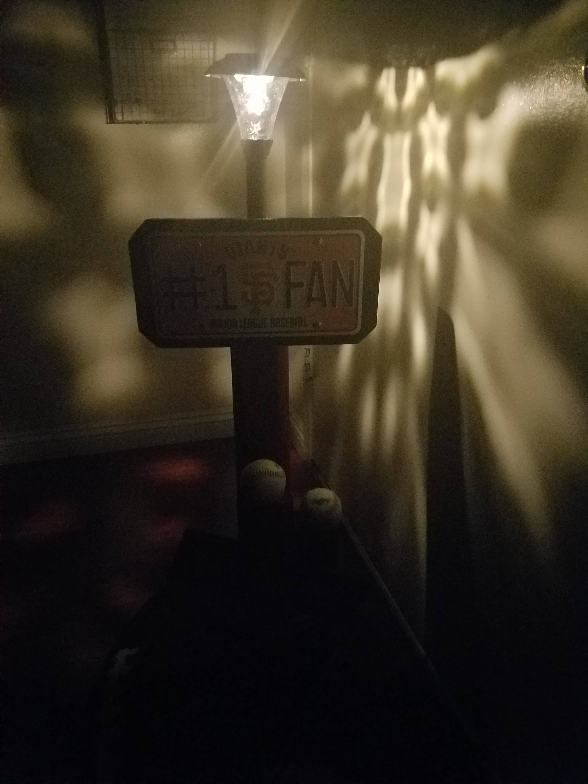 MLB Solar Light Welcome Stand - Etsy
