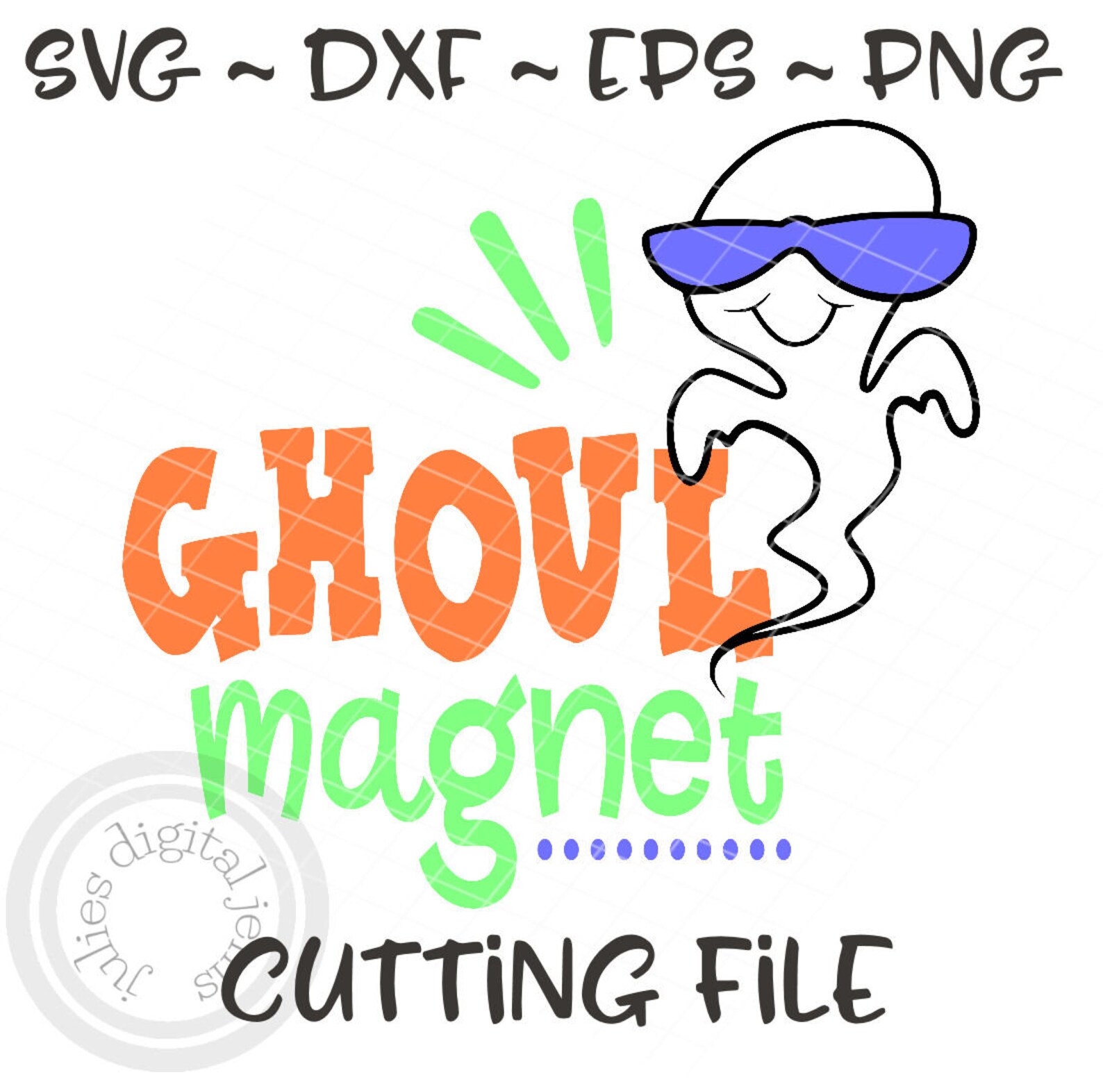 Ghoul Svg Ghoul Magnet Ghost Svg Halloween Svg Kids Ghost - Etsy