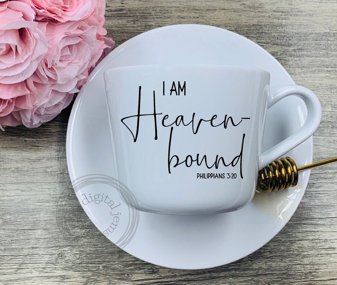 I Am Heaven Bound Svg, Inspirational Svg Sayings, Christian SVG ...