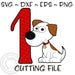 Puppy Birthday Shirt Svg, 1st Birthday SVG, First Birthday Svg, Cute ...