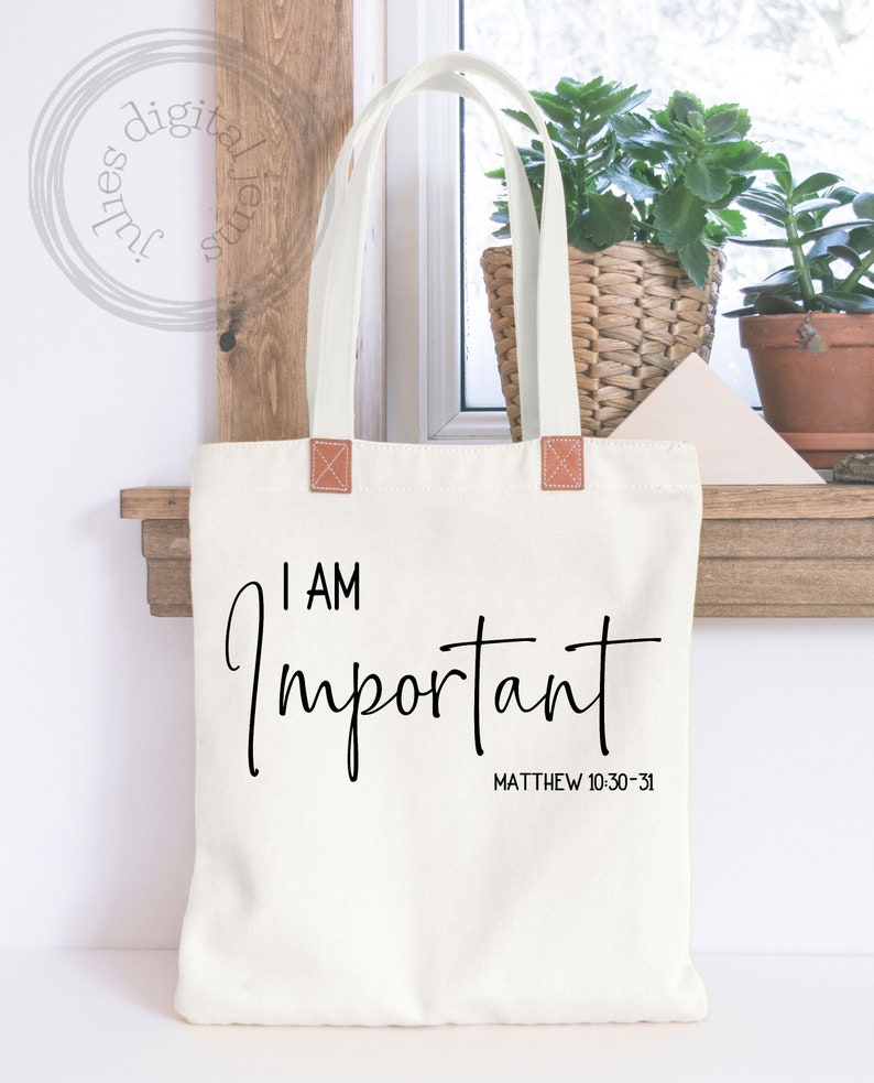 I Am Important svg Inspirational svg sayings Christian SVG | Etsy