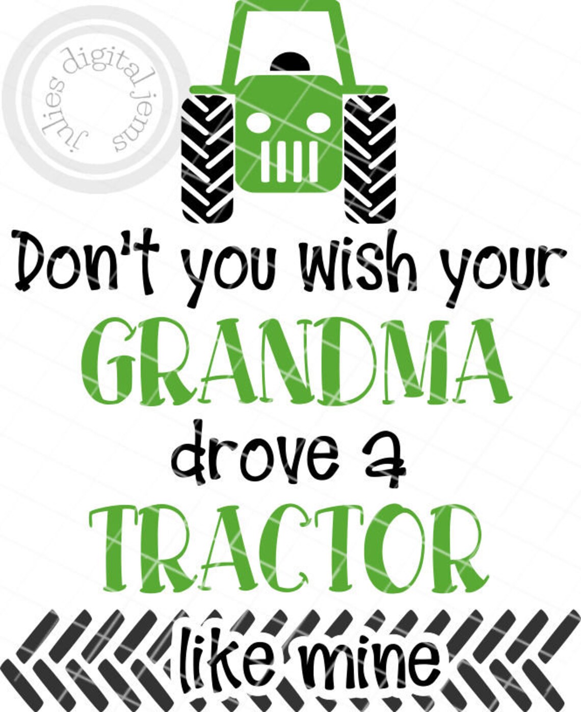 Grandma Tractor SVG, Drive Tractor, Farming SVG, Best Days on the Farm ...