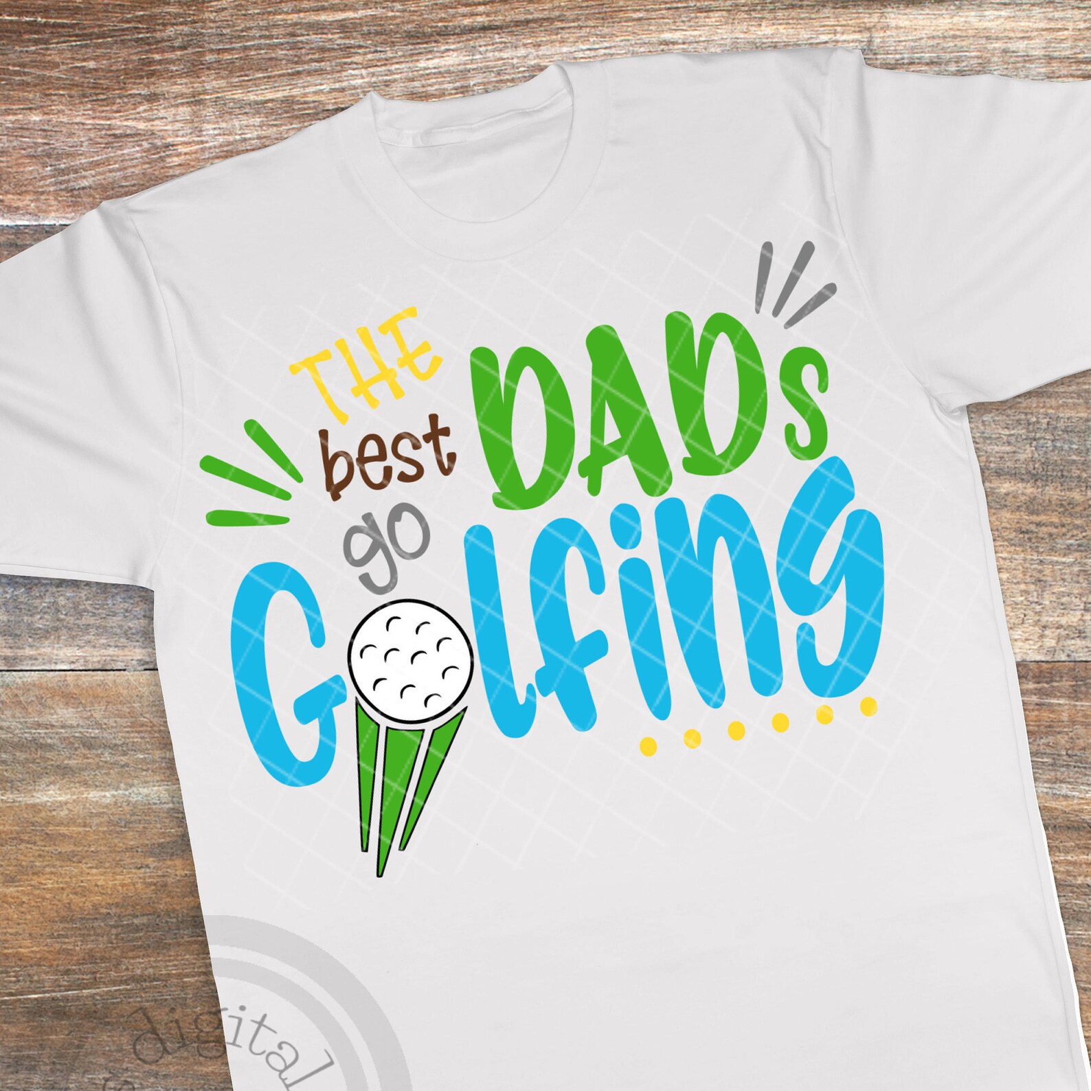 Golf Dad SVG Golf Svg for Cricut Best Golfer SVG Golfing - Etsy