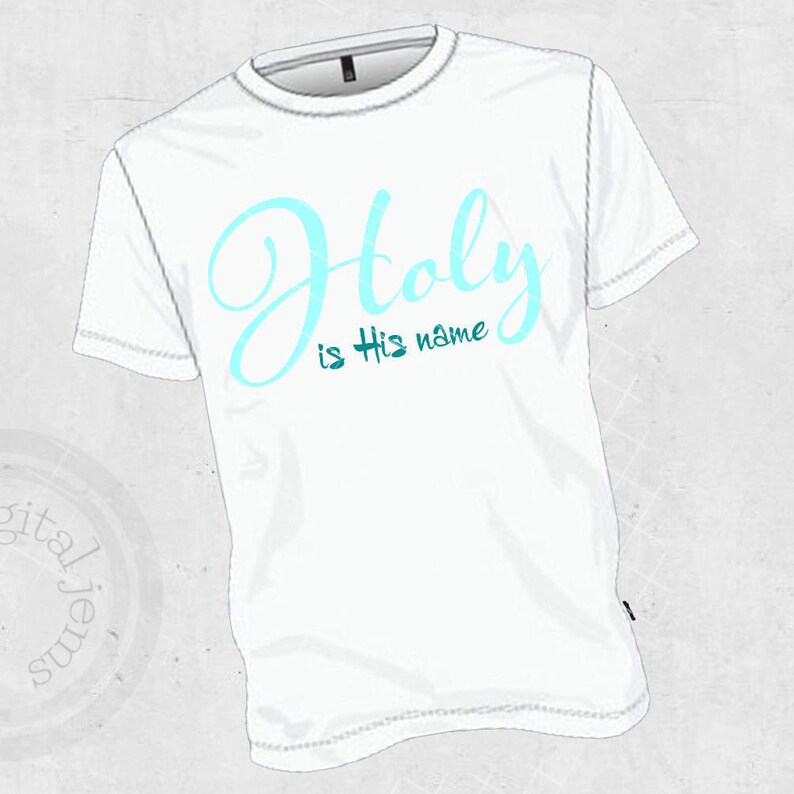 Holy Svg Holy is His Name His Name Svg Christian Quotes - Etsy Canada