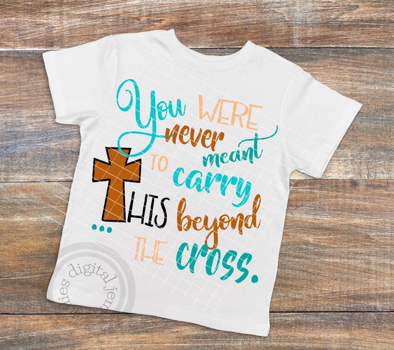 Cross SVG Cut File Cross SVG Design Christian Sayings SVG - Etsy