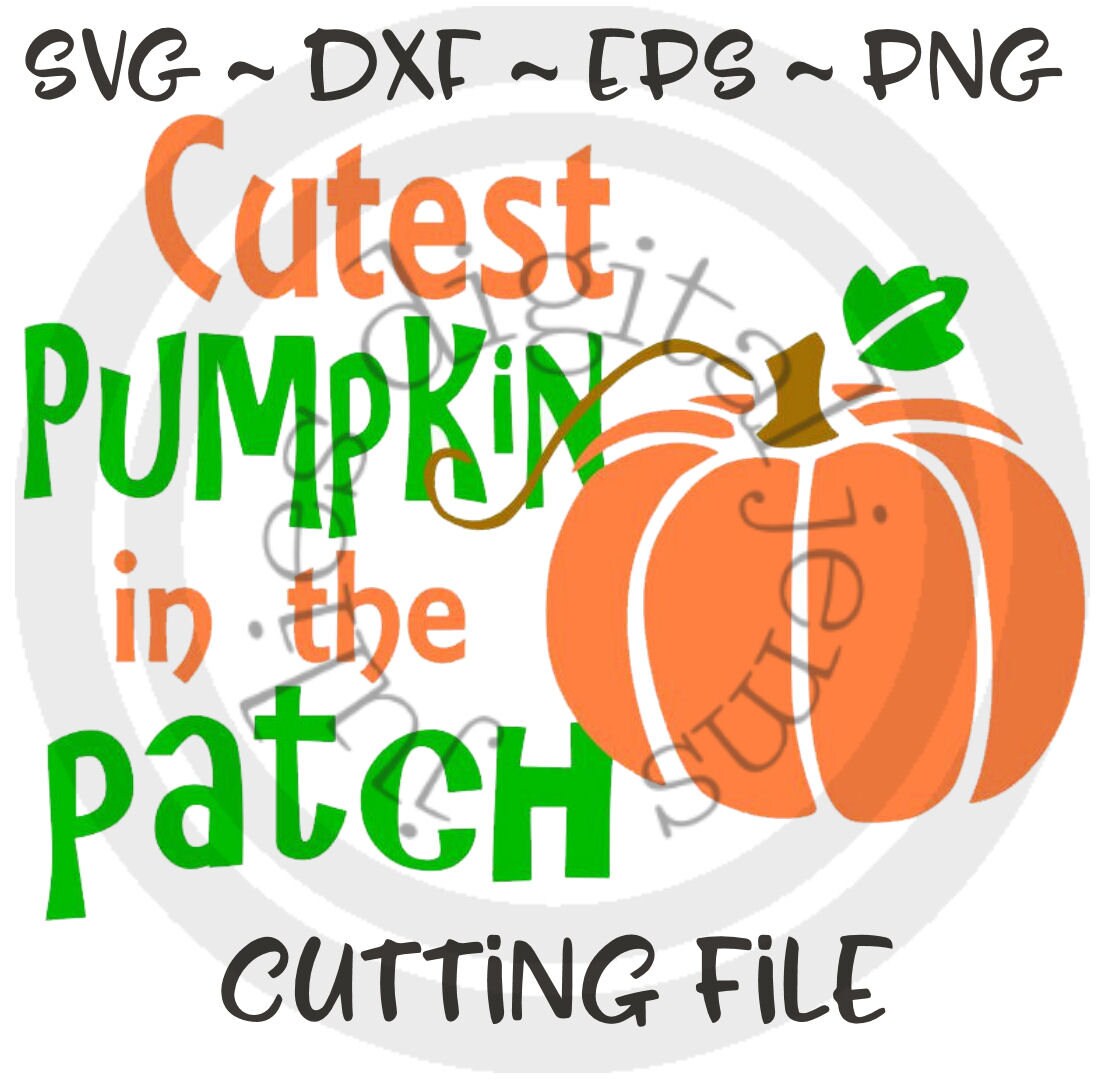 Cutest Pumpkin in the Patch SVG Pumkin Svg Kids Pumpkin - Etsy