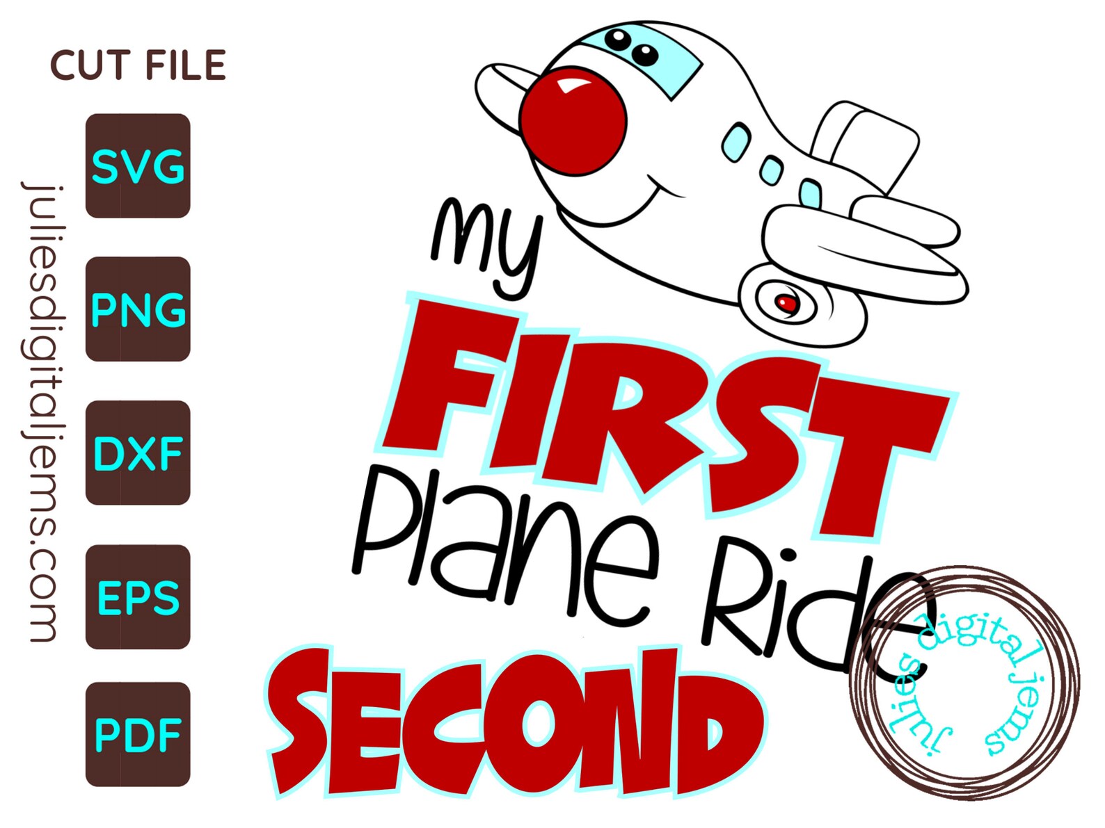 First Plane Ride Svg Kids Air Plane Svg Second Plane Ride - Etsy