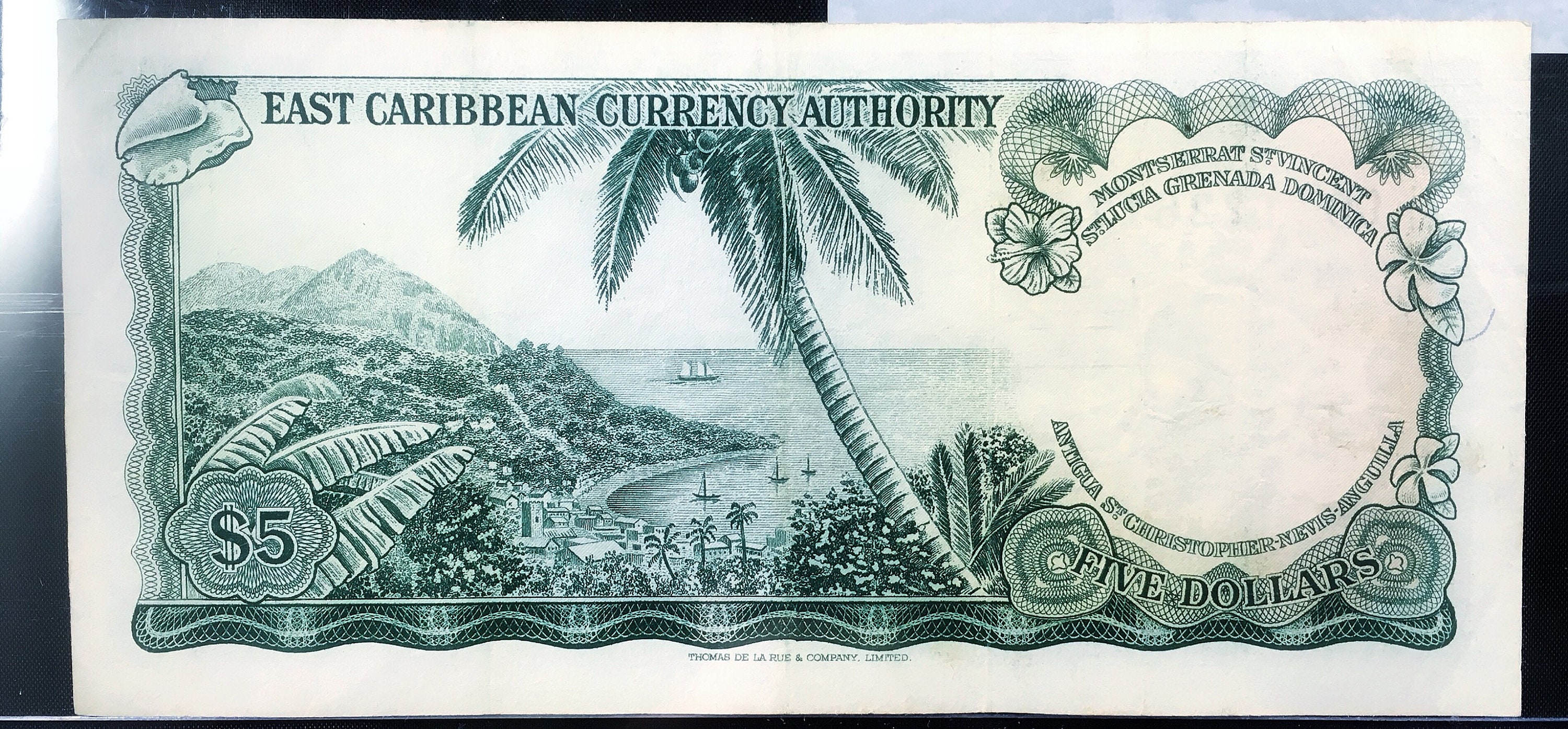 RARE 1965 Five Dollar Eastern Caribbean Currency Authority | Etsy