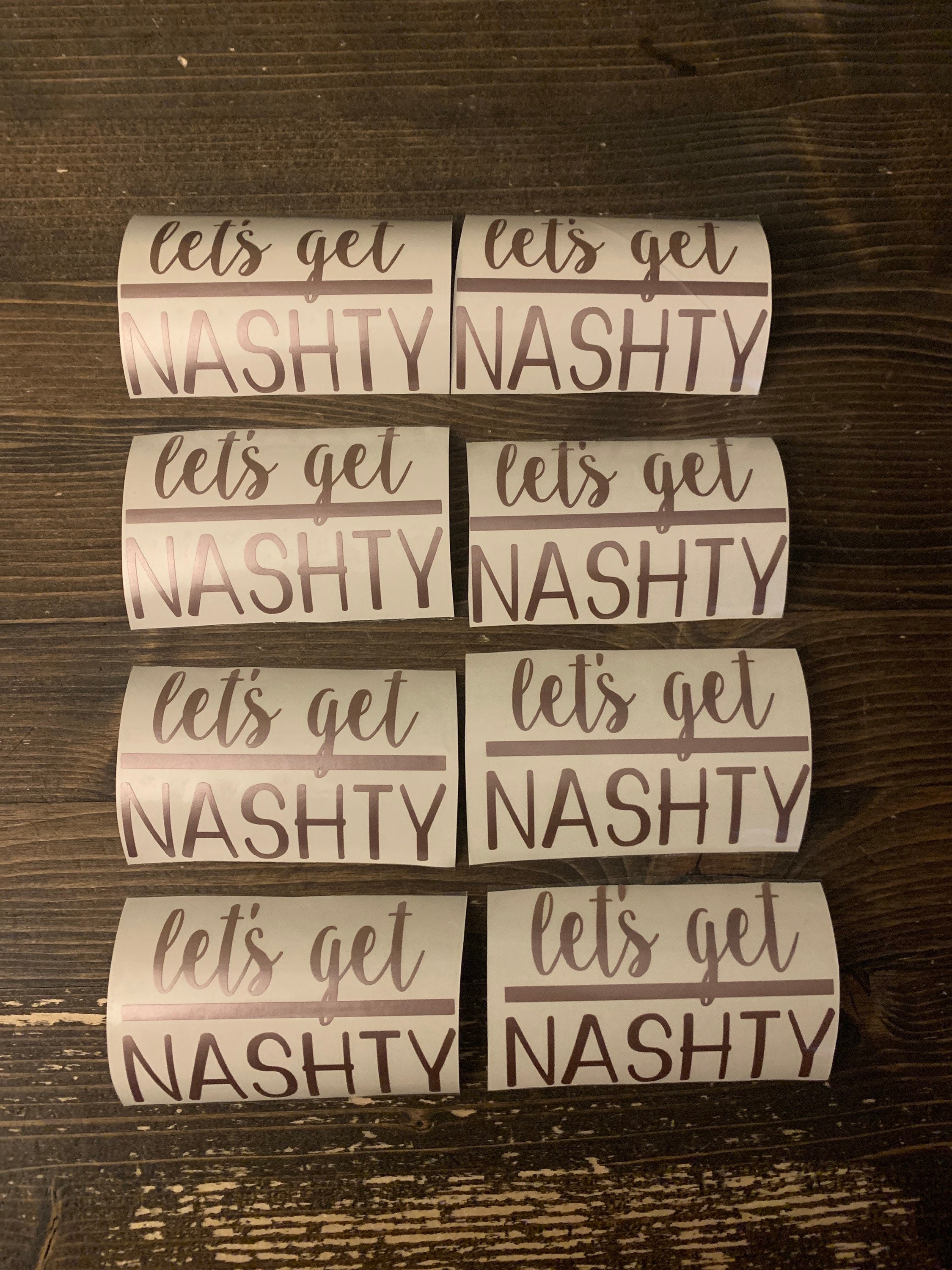 Let’s Get Nashty Decals | Nashville Bachelorette | Nash Bash Cup ...