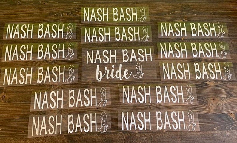Nash Bash Iron on | DIY Nash Bash Iron on | Nashville Bachelorette ...