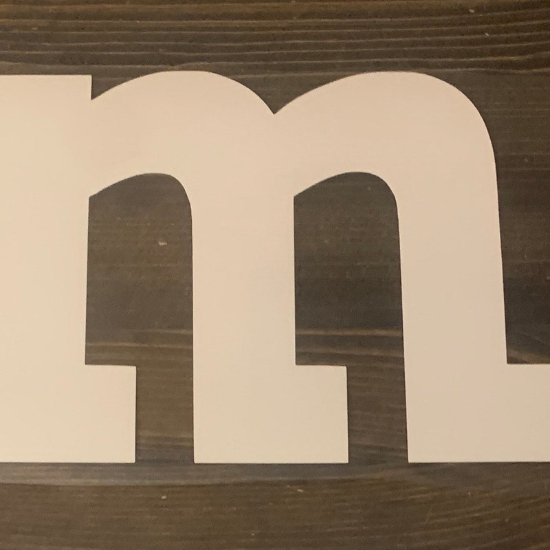 M and M Candy Logo - Etsy