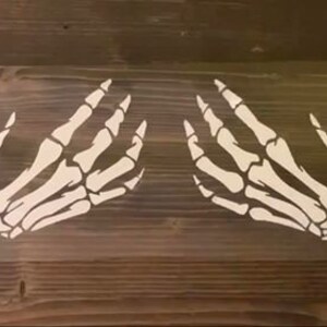 DIY Skeleton Hand Boob Iron on | Skeleton Boob Hands | Halloween Shirt ...