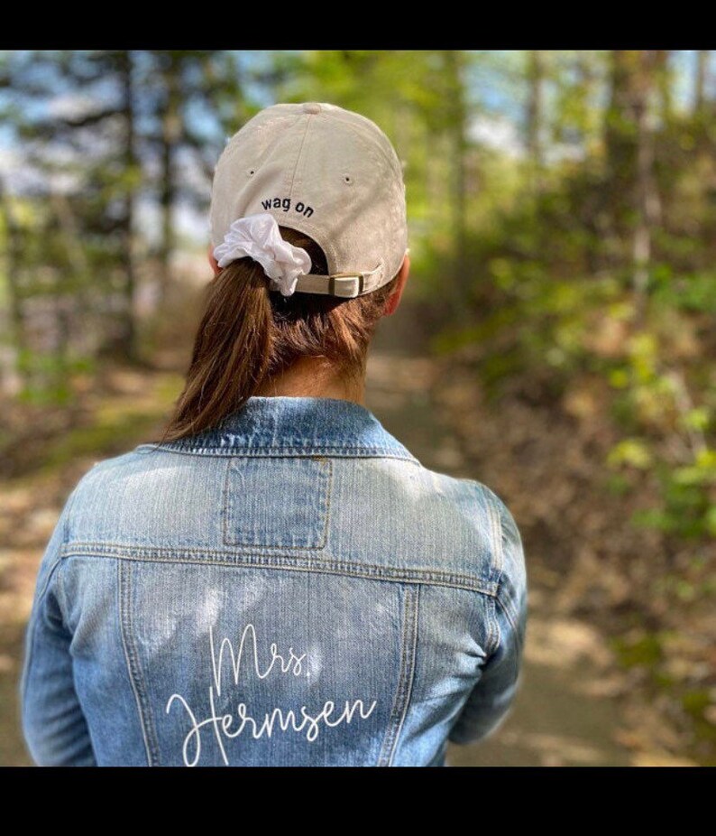 Mrs Iron on Bride Jean Jacket Mrs Last Name Iron on | Etsy Mrs Iron on Bride Jean Jacket Mrs Last Name Iron on | Etsy