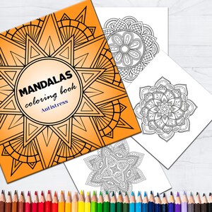 Relaxation With Mandalas: Colorful Retreat, Mystical Mandala Coloring ...